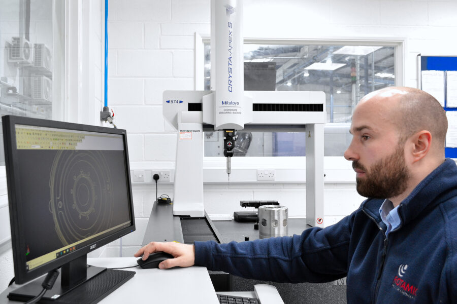 Mitutoyo CMM Provides Speed And Precision To Rotamic - Mitutoyo