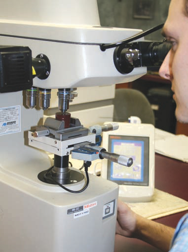 Metallurgy Lab Focuses On Hardness Testing Productivity - Mitutoyo
