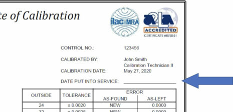 “Calibrated Products” from Mitutoyo America - Mitutoyo