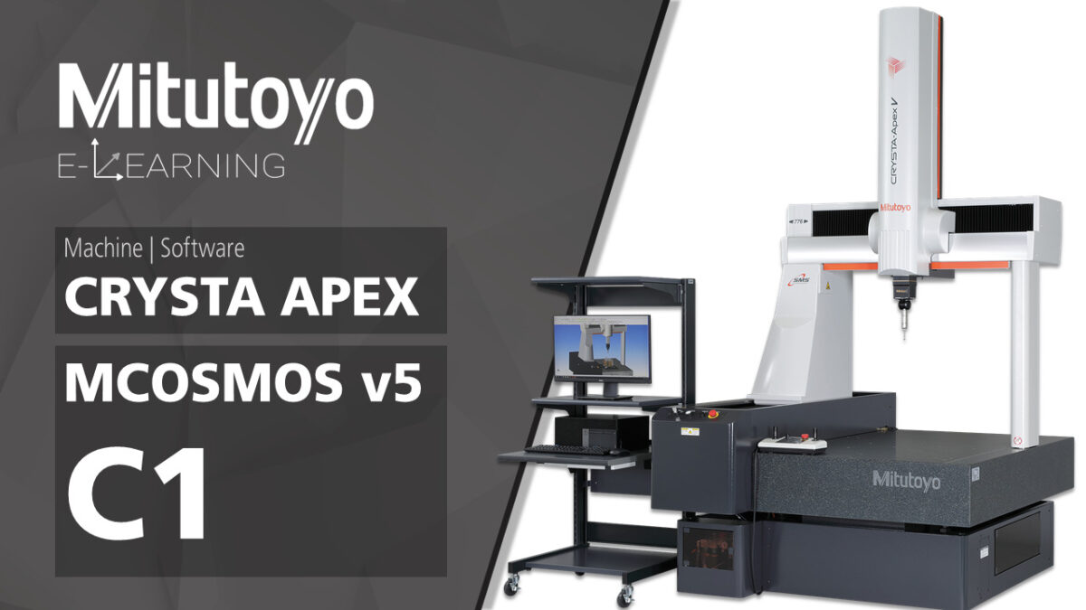 STC-100-10: Mitutoyo CMM MCOSMOS v5 (C1) - Mitutoyo
